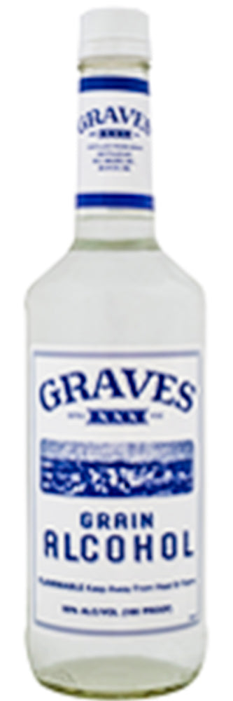 Graves XXX Grain Spirit 190pf – Woodstock Wine & Liquor