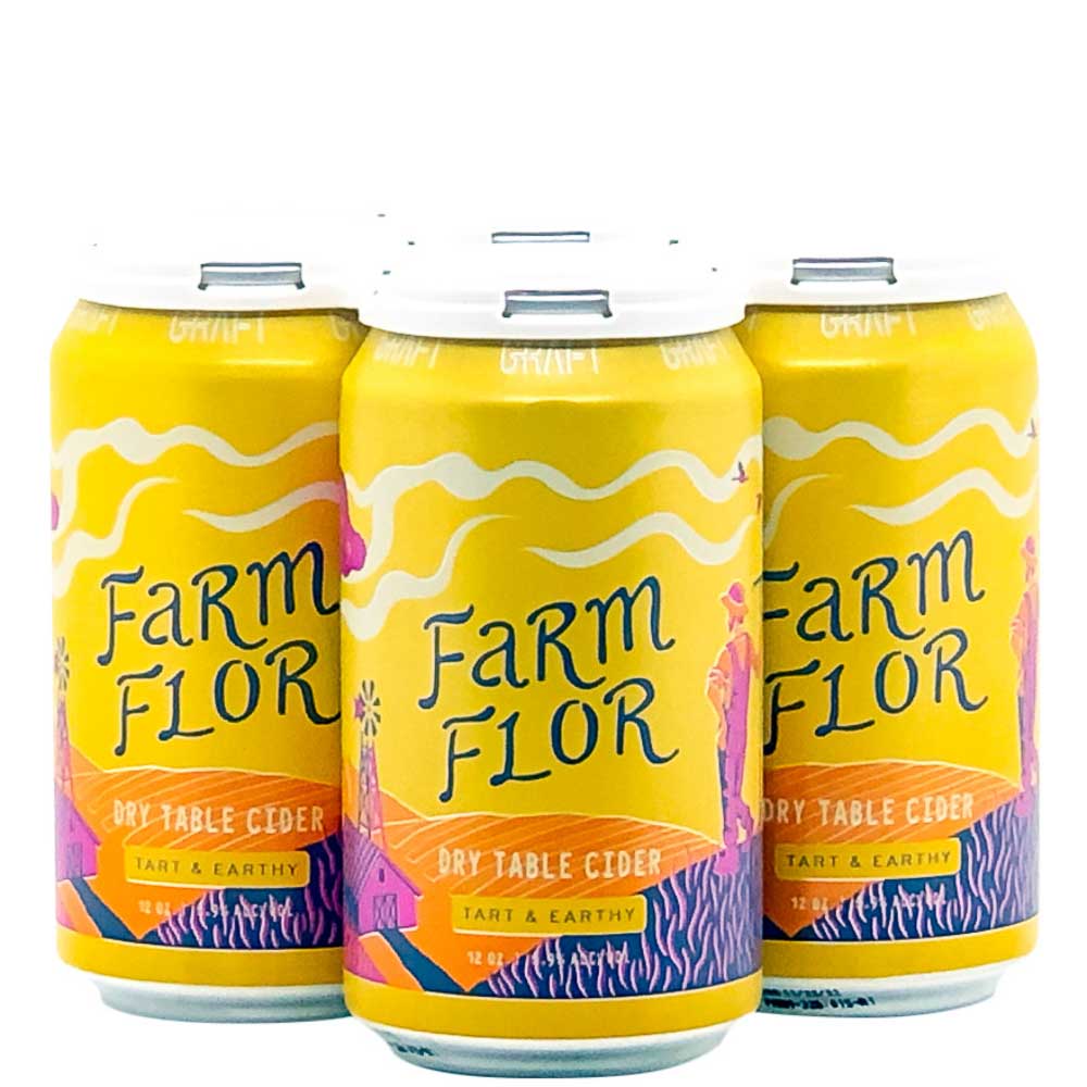 Graft Cider Farm Flor 4pk – Woodstock Wine & Liquor