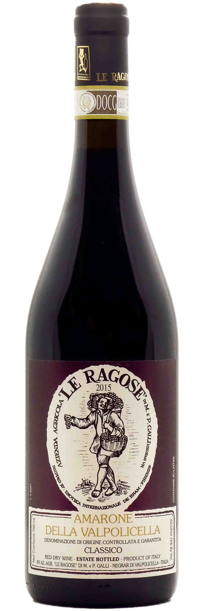 Le Ragose Amarone della Valpolicella Classico 2015 – Woodstock Wine ...